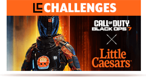 Header displays LC Challenges text and image shows Call of Duty ...