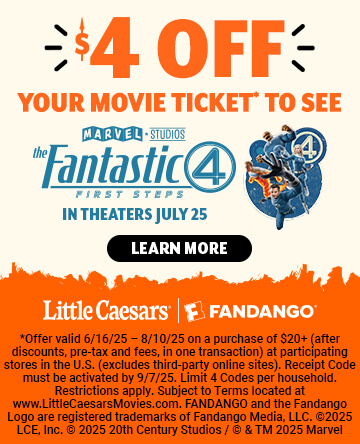$4 off your movie ticket* to see Marvel Studios the fantastic 4 First ...