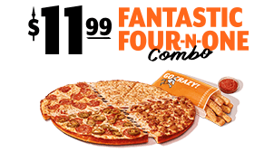 fantastic four-n-one combo pizza
